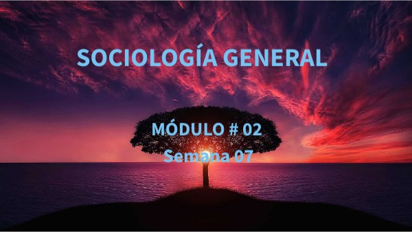 MÓDULO II. PRESENTACIÓN SEMANA 7 | Genially