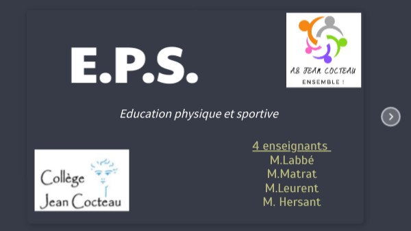 EPS Cocteau | Genially