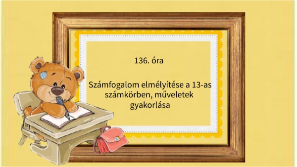 136. óra házi feladat | Genially