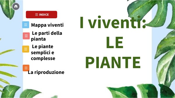 Le piante | Genially