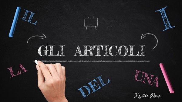 GLI ARTICOLI | Genially