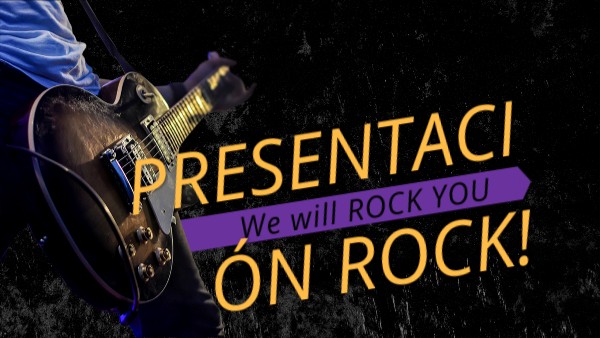 ROCK! PRESENTATION | Genially