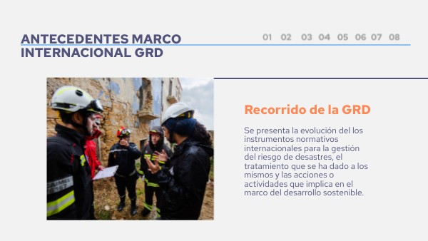 Antecedentes Marco de Sendai para la Reducción del Riesgo de Desastres ...