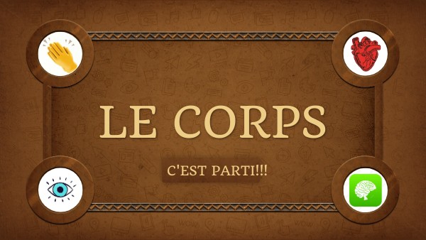 LES PARTIES DU CORPS | Genially