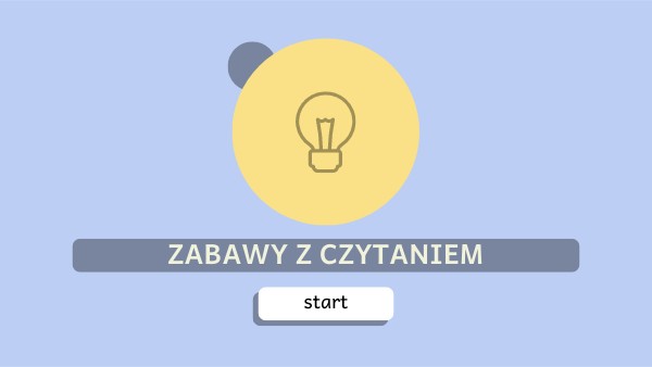 Czytanie ze zrozumieniem, klasa 1 | Genially