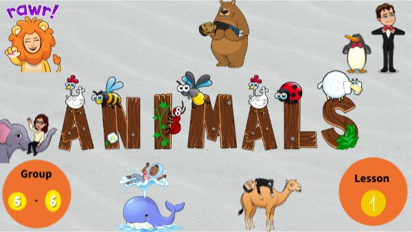 Gr 5-6, Animals, lesson 1 | Genially