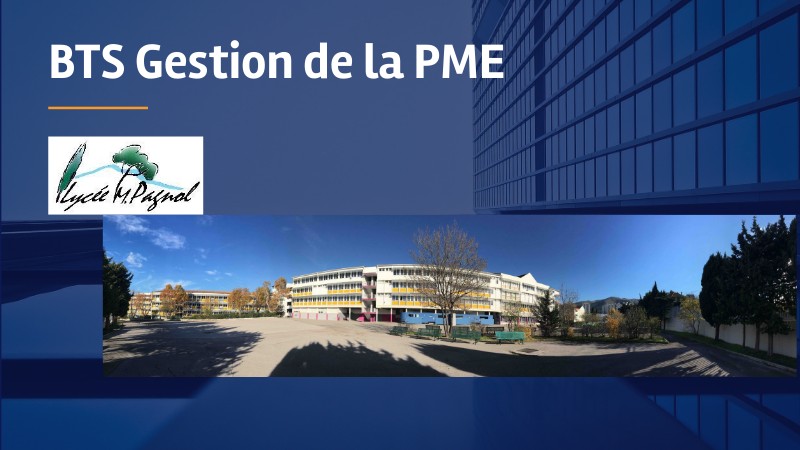 Présentation BTS Gpme | Genially