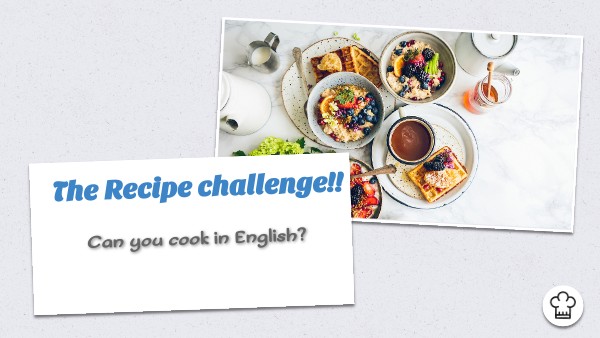 The Recipe challenge | Genially