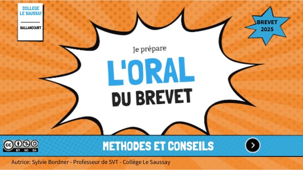 Je prépare mon oral du BREVET | Genially