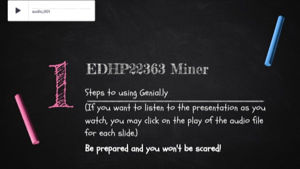 EDHP22363 Instructional Technology Chapter 8 | Genially