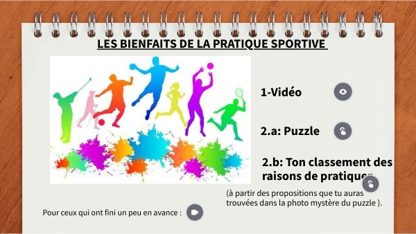 La pratique physique et sportive | Genially