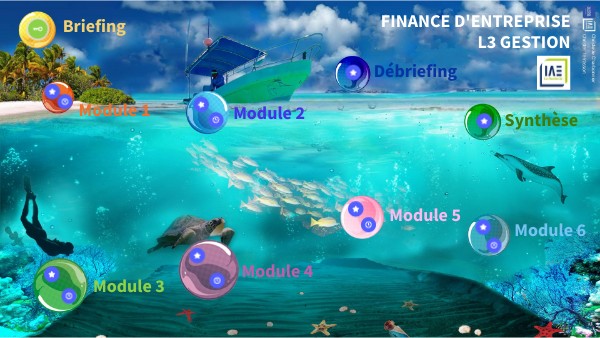Finance d'entreprise : carte interactive du cours | Genially