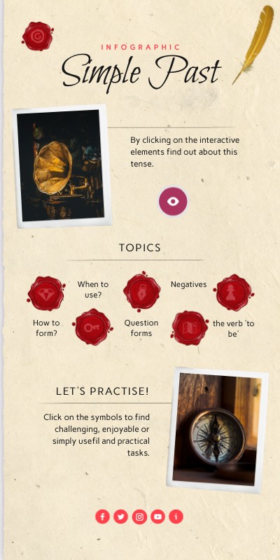 Past tenses overview | Genially