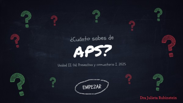 CUANTO SABES DE APS | Genially