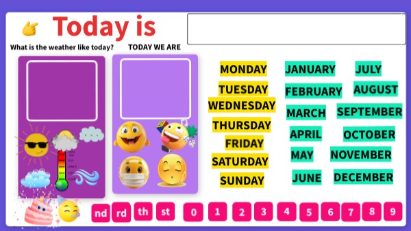 DAILY CALENDAR | Genially