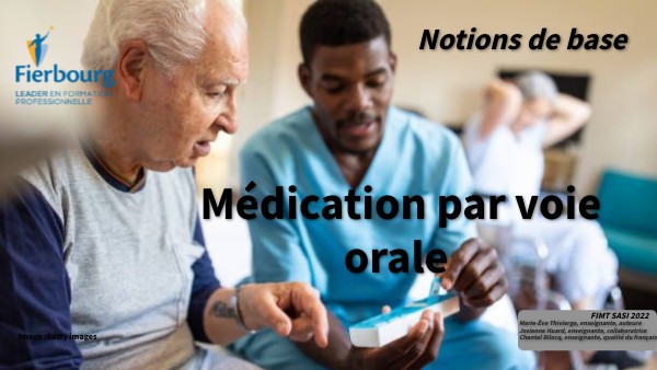 Médication PO: notions de base | Genially