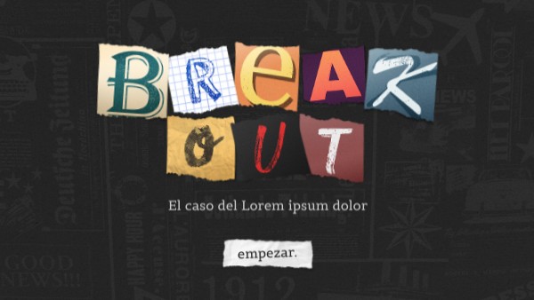 BREAKOUT ESPÍAS | Genially