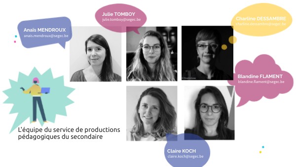 planche présentation équipe - | Genially