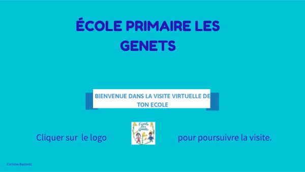 Visite Virtuelle de l'école | Genially