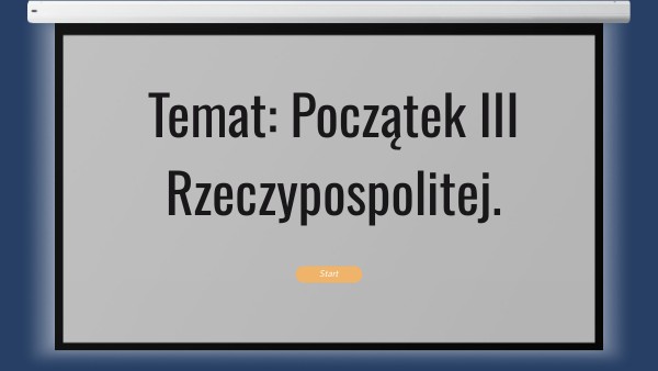 III Rzeczpospolita | Genially