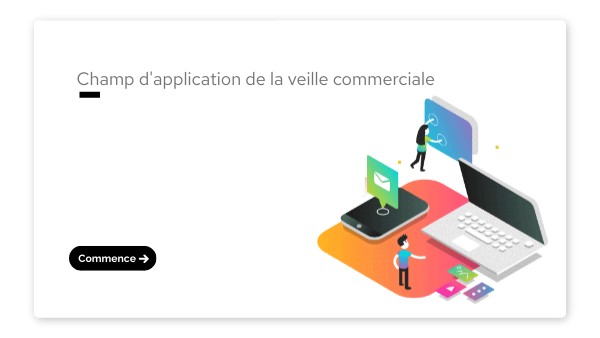 Champ d'application de la veille commerciale | Genially