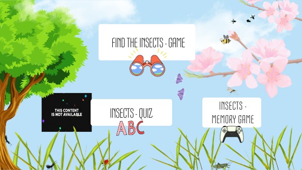 INSECTS GAMES | Genially