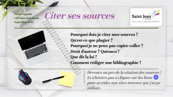 Citer ses sources 2024