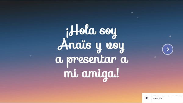 Anaïs mi amiga description, .... | Genially