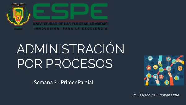 Procesos Semana 2 (1P) | Genially