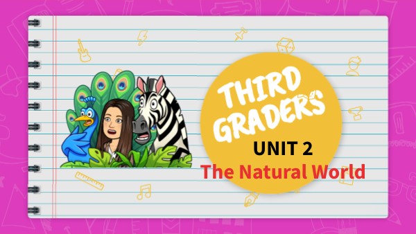 2023 UNIT 2: NATURAL WORLD 3ROS BÁSICOS