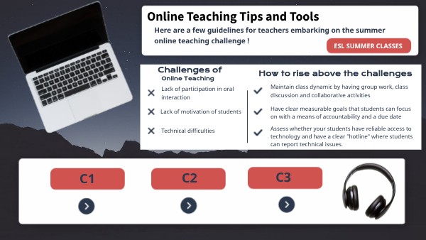 Online Teaching Tips and Tools | Genially