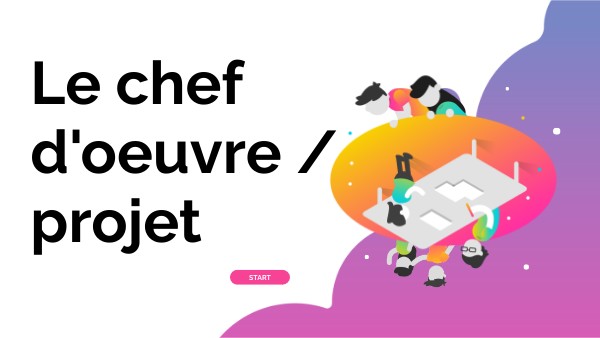 Chef d'oeuvre - Bac Pro | Genially