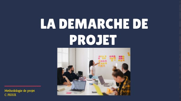 la démarche de projet ESF 1 | Genially