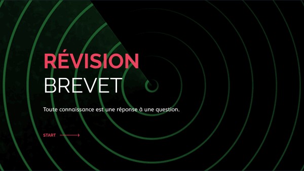 Révision Brevet | Genially