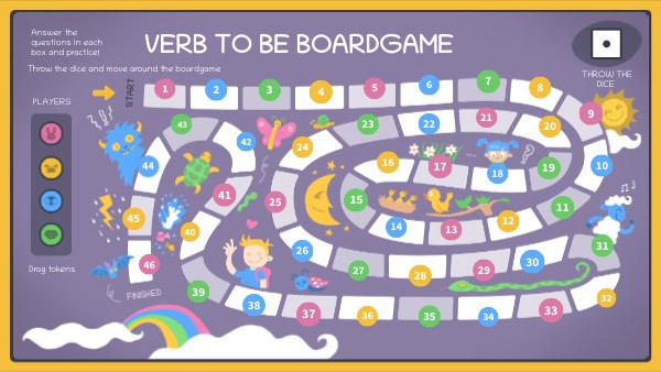 GRAMMAR BOARDGAME | Genially