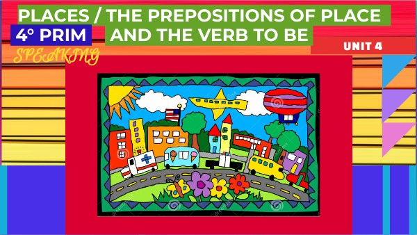 UNIT 4: 4°PRIM PLACES AND PREPOSITIONS OF PLACE | Genially
