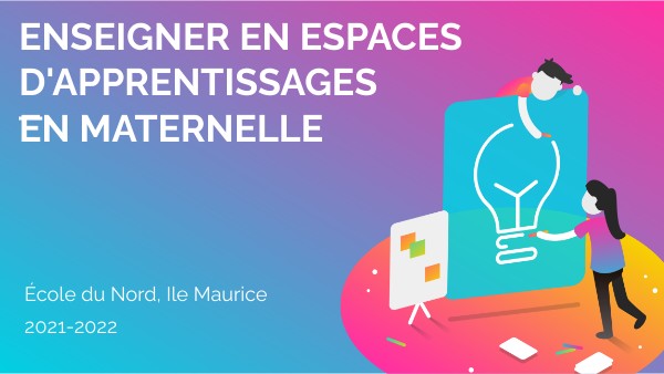 Aménagement des espaces en maternelle | Genially
