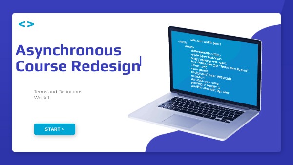 Asynchronous Terms Definitions Week 1