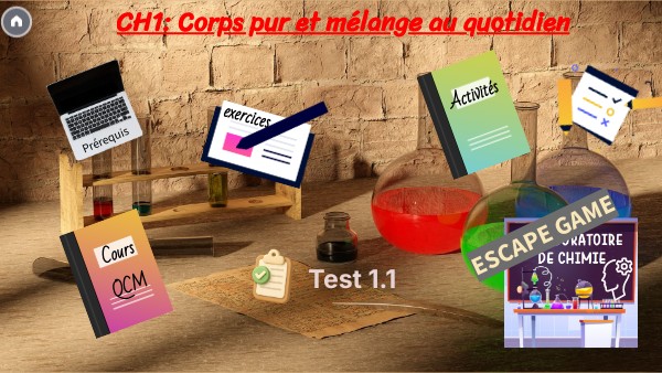 2de CH1 corps pur et mélanges | Genially