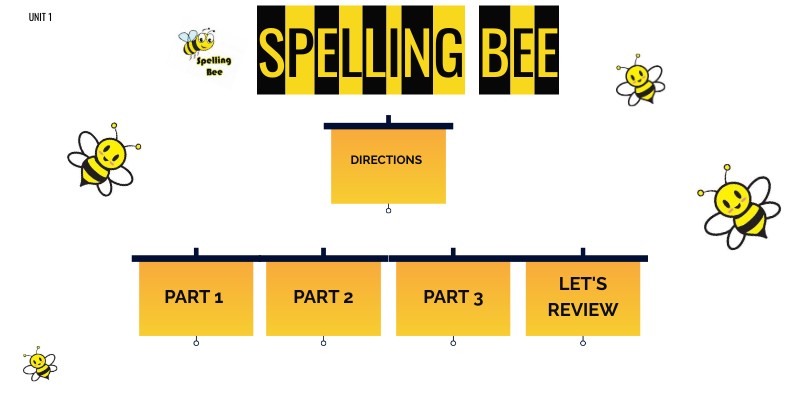 SPELLING BEE (Séquence n°1)