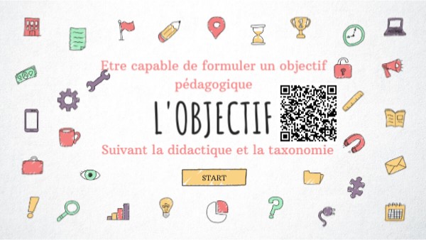 Objectif pédagogique | Genially