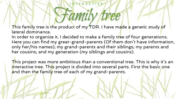 Family tree
