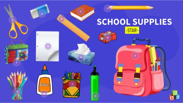 SCHOOL SUPPLIES | Genially