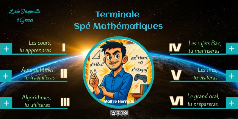 Terminale SPE MATH | Genially