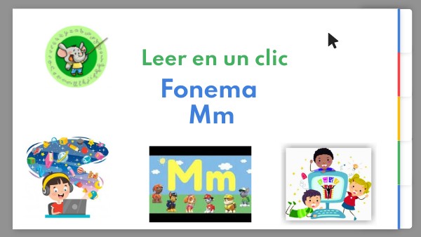 Leer en un clic fonema M | Genially