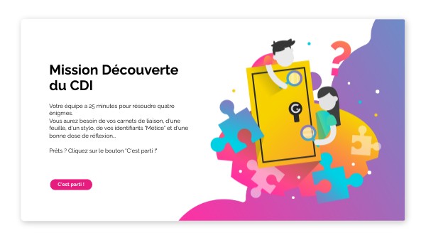 intro CDI 6e | Genially