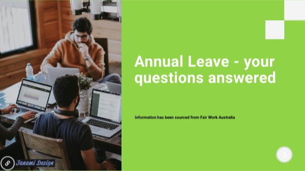 Annual Leave | Genially