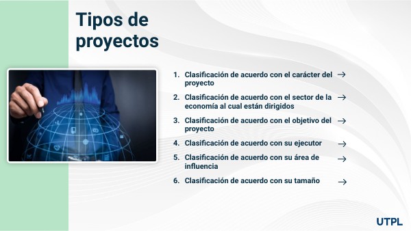 Tipos de proyectos | Genially