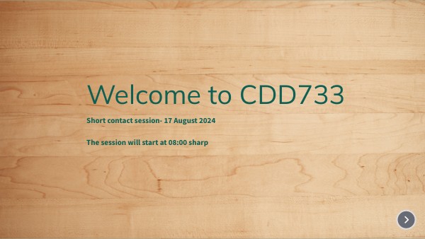 CDD733: SCS 3 | Genially