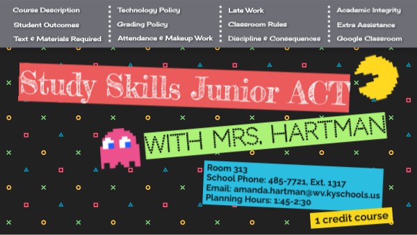 Study Skills Junior ACT | Genially